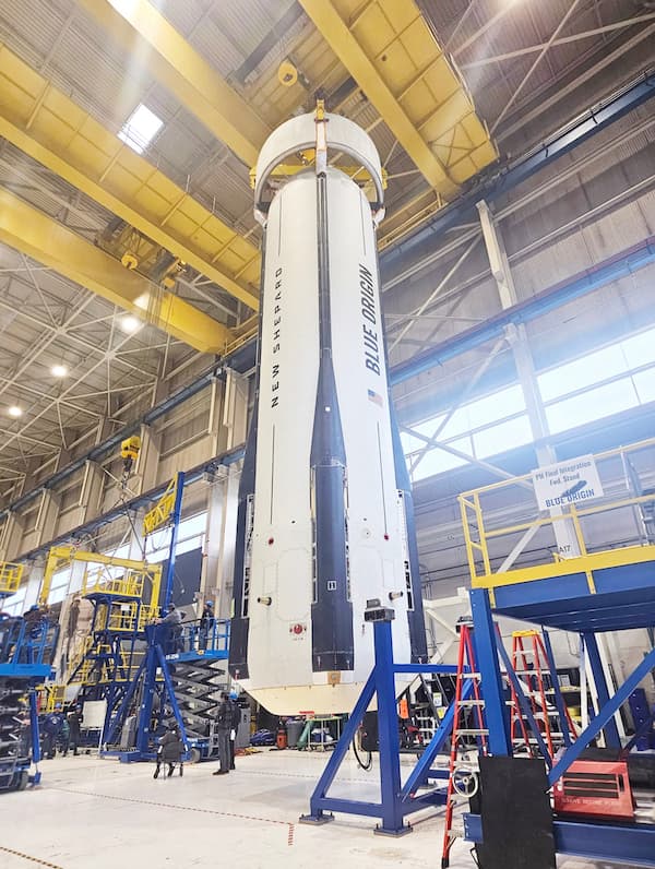 Blue Origin Completes 27th Mission; Debuts New Human-Rated Vehicle ...